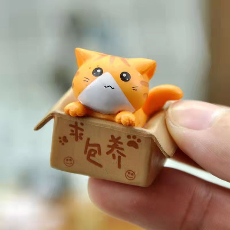 Please Adopt Me Cat Figures Collectible Cat Figures Cat Lovers Birthday ...