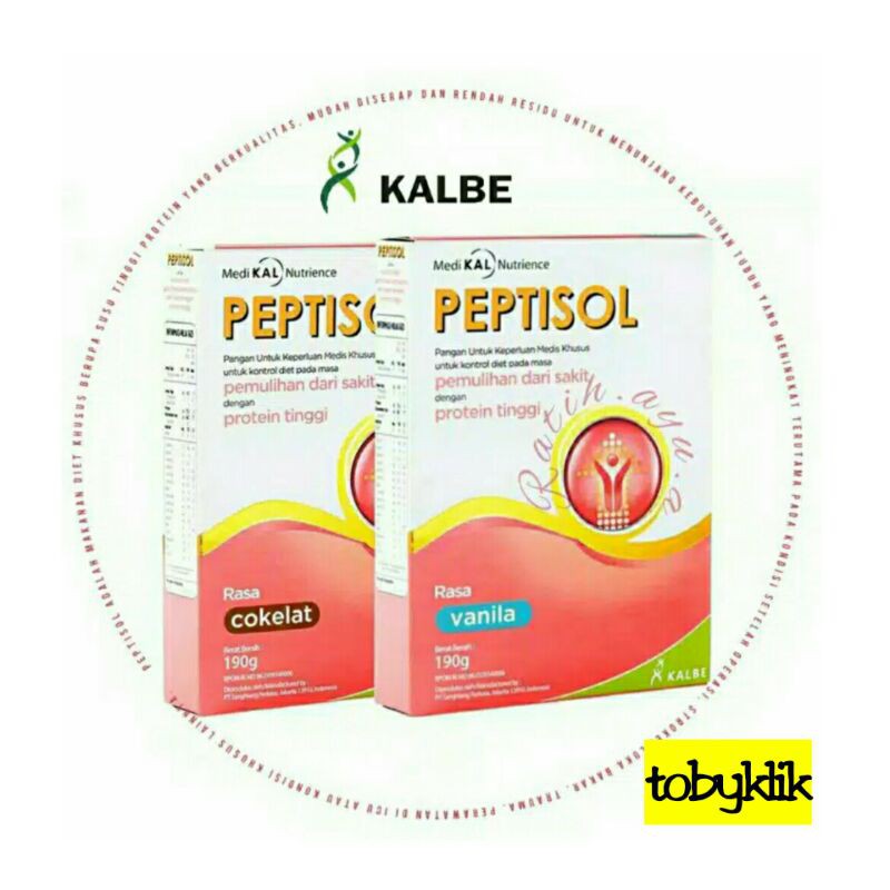 Peptisol Vanilla & Chocolate 190g | Shopee Malaysia