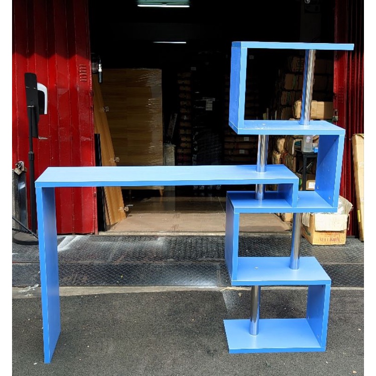 Rotating 360 Swivel Living Room Mini Bar Counter Top Table 120cm x 50cm ...