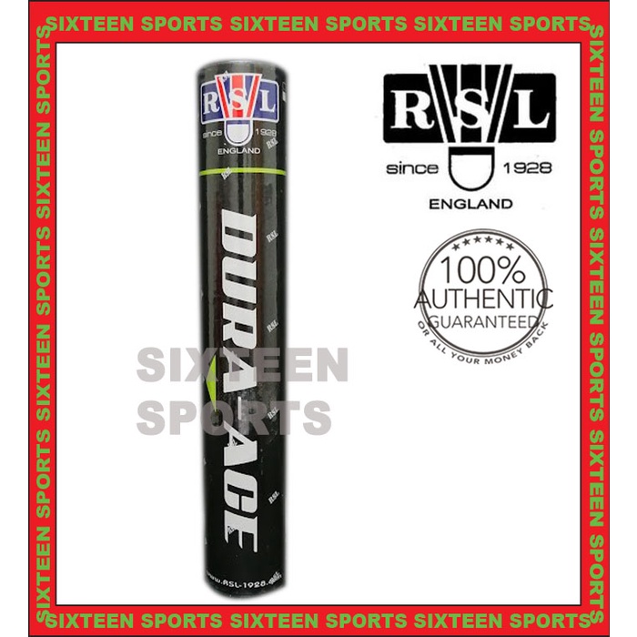 RSL Dura Ace Shuttlecocks ( Per tube) - 12pcs in a tube | Shopee Malaysia