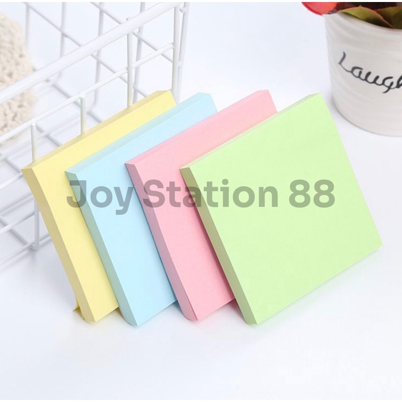 Pastel Sticky Notes Color Memo Paper | Shopee Malaysia