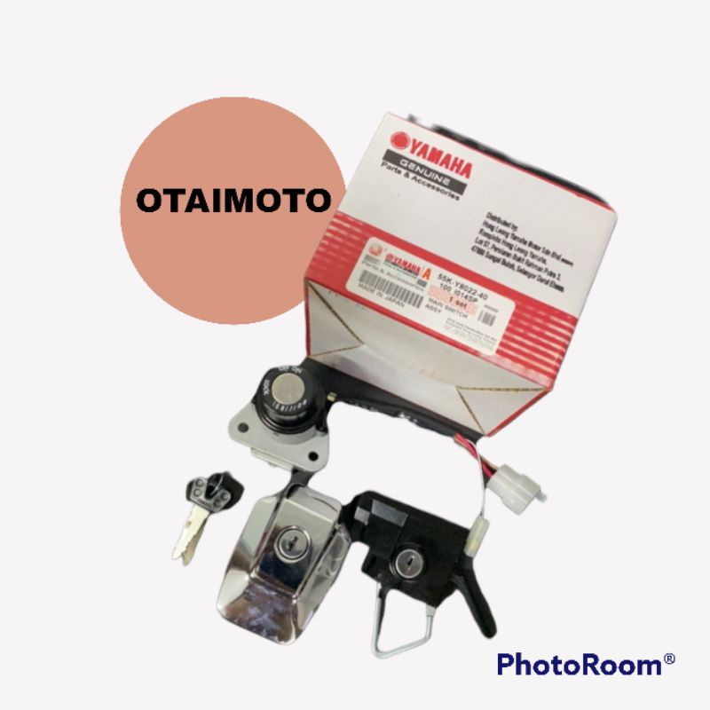 YAMAHA RXZ MAIN SWITCH SET (ORIGINAL AD )kunci rxz ori fullset | Shopee ...