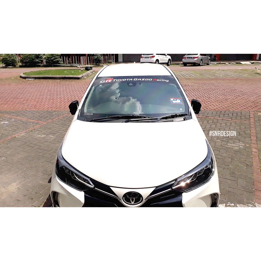 GR Toyota Gazoo Racing - windscreen decal/sticker | Shopee Malaysia