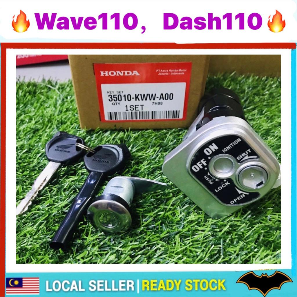 HONDA WAVE110 MAIN SWITCH COMPLETE SET WAVE Dash 110 V1 Wave110 RS ...