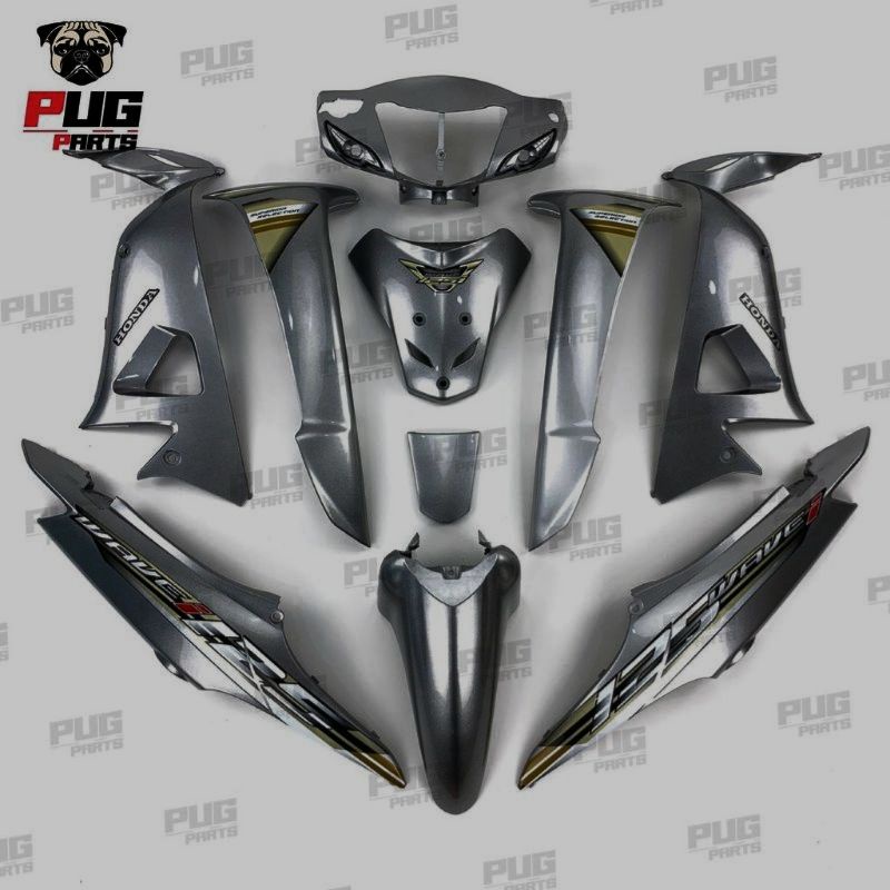 HONDA caver wave 100r cover set w100r FULL SET | Shopee Malaysia