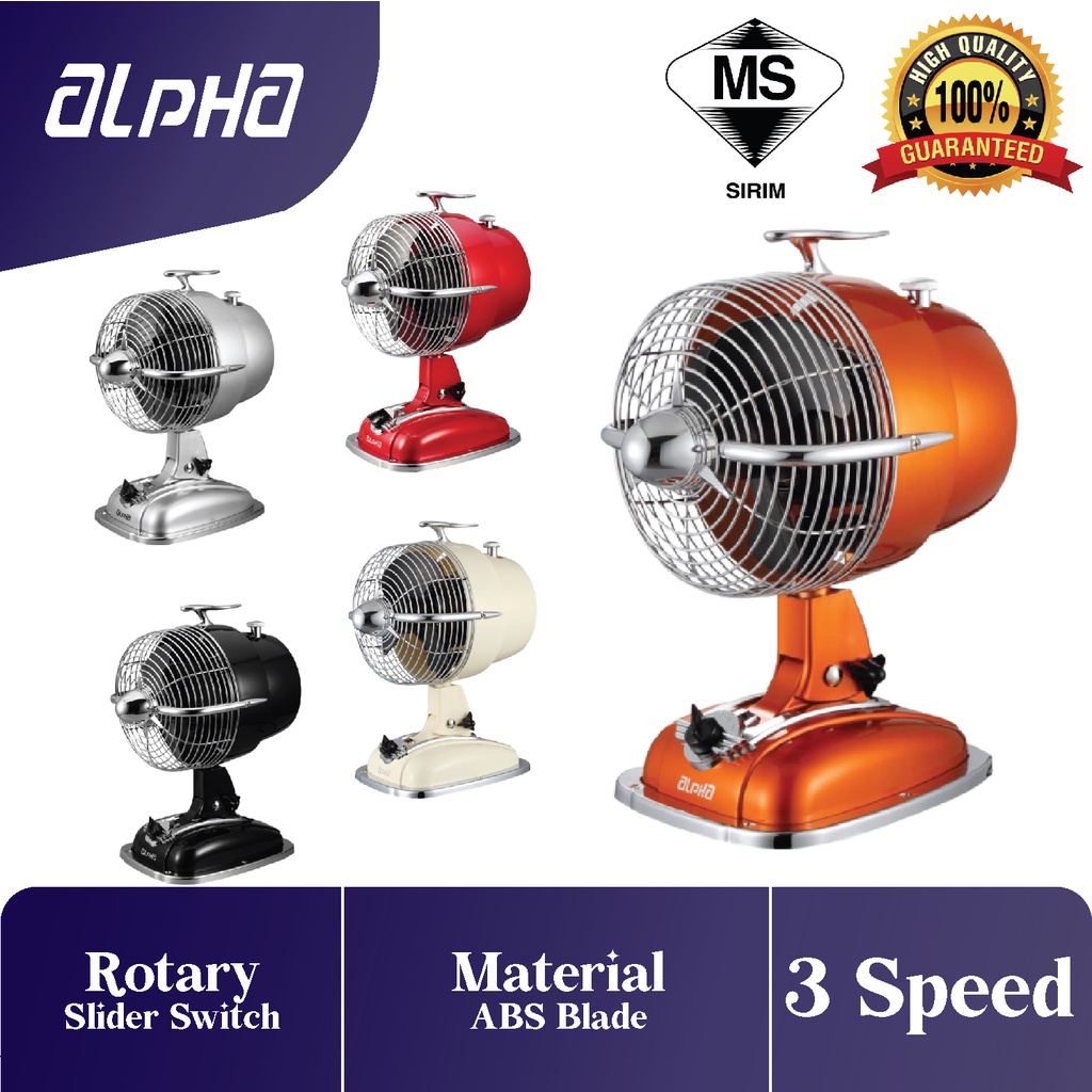 ALPHA Mini Jet Fan 6" | Shopee Malaysia