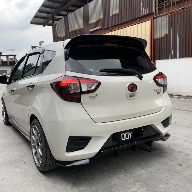 Perodua Myvi Gen3 & Facelift Rear Diffuser V1 V2 V3 | Shopee Malaysia