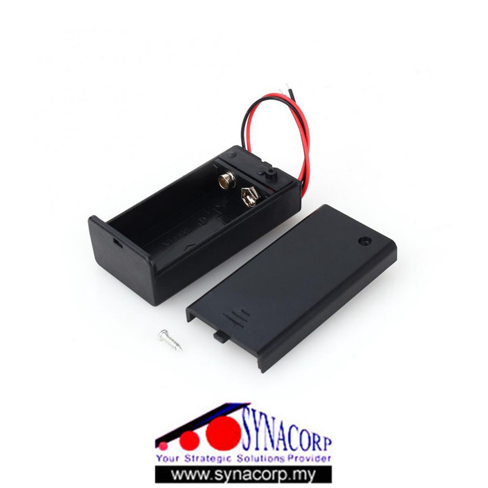 9V Battery Snap Holder c/w Dc Plug for Arduino 9 Volt Snapper Clip ...