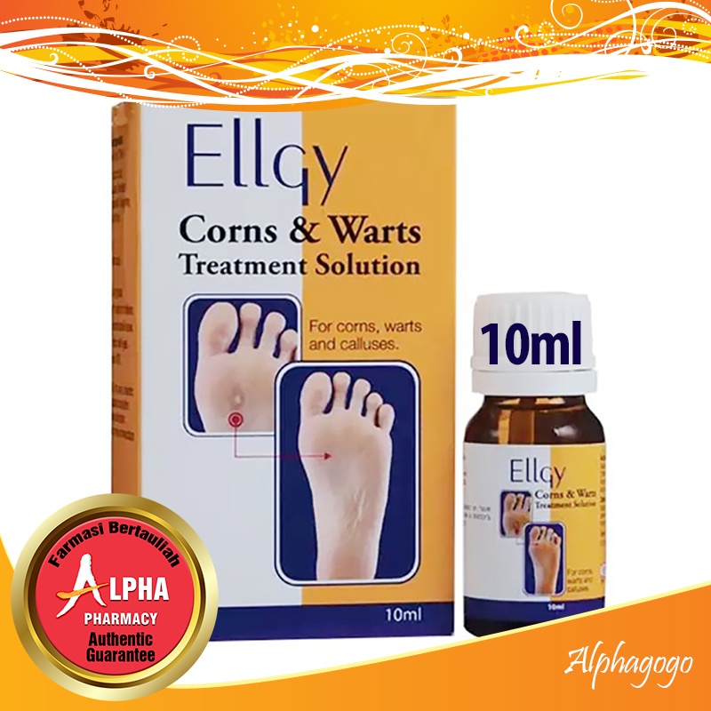 Ellgy Corns & Warts Treatment Solution 10ml | Shopee Malaysia