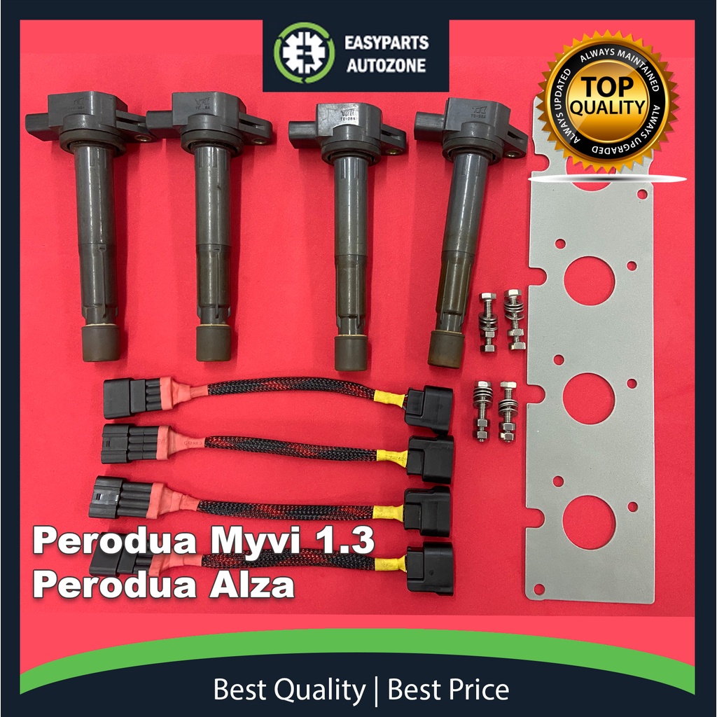 Autozone K20 K24 Cop Plate Set for Perodua Myvi Alza Bezza 1.3 Ignition ...