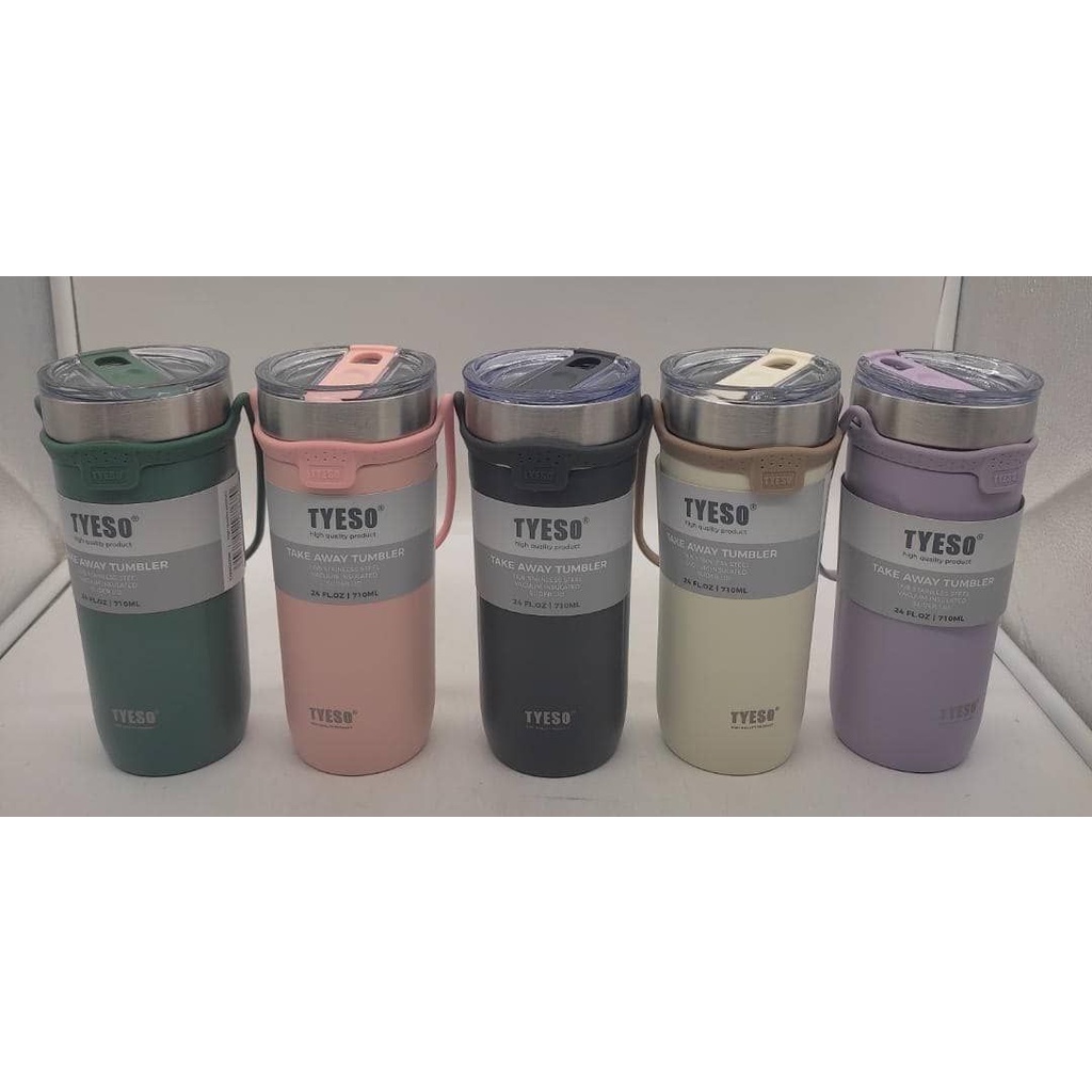 New Tyeso Tumbler Cup 304 Stainless Steel Vacuum Flask 710ml | Shopee Malaysia