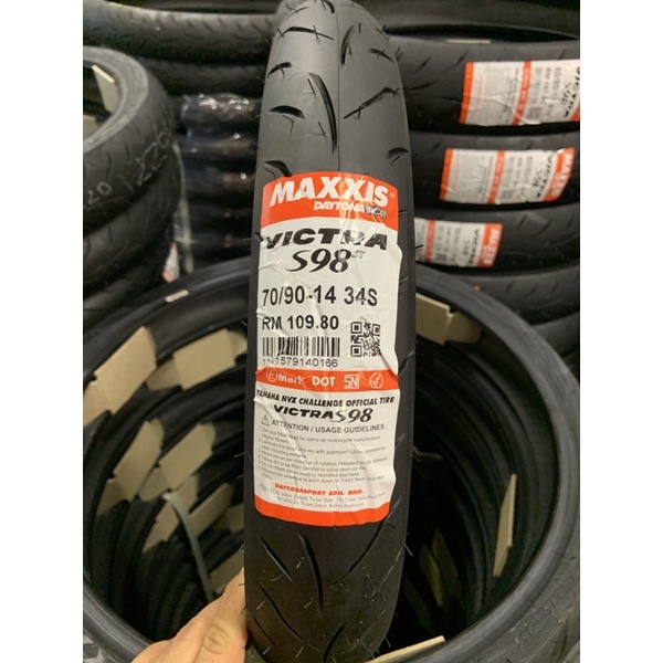 MAXXIS Tayar Maxxis Victra ST S98 F1 Tyre-Size 17 & 14 & 13 inches s-98 ...