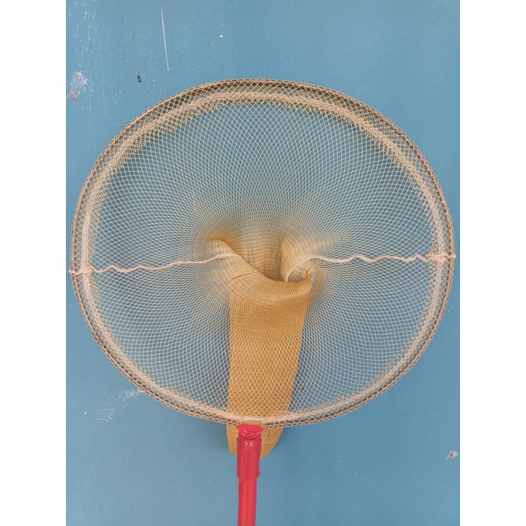 TANGGUK IKAN KAYU NYLON LANDING NET(SQUARE/ROUND) | Shopee Malaysia