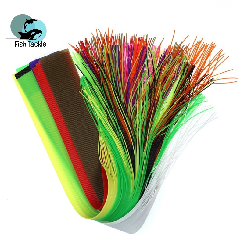 Small Round Rubber Leg String Fly Leg Streamer Tails Fly Tying ...