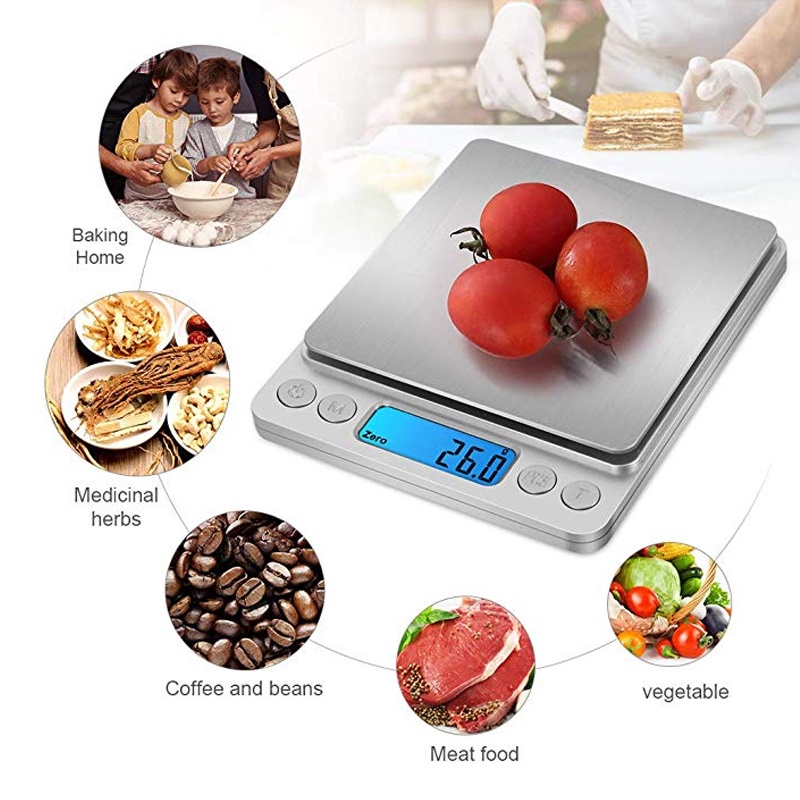 【in stock】 0.1g High Precision Electronic Scale Kitchen Digital Scale ...