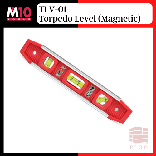 M10 TLV-01 Torpedo Water Level / Spirit Level ( Magnetic ) | Shopee ...