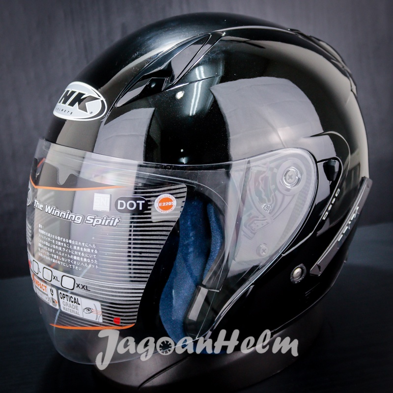 Ink Metro Helmet 2 SOLID | Black METALLIC | Metro2 | Shopee Malaysia