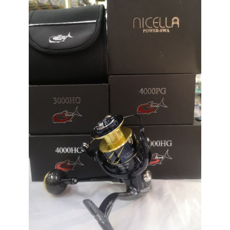 G-TECH NICELLA POWER FISHING REEL | Shopee Malaysia
