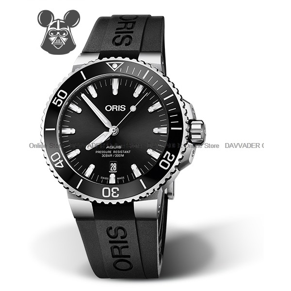 ORIS 0173377304134-0742464EB Men's Watch Aquis Date Automatic 43.50mm ...