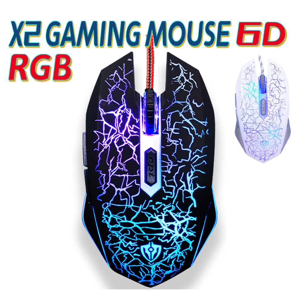 [Ready Stock]Gaming Mouse Tetikus SHIPADOO Wired Mouse USB Colorful Led ...
