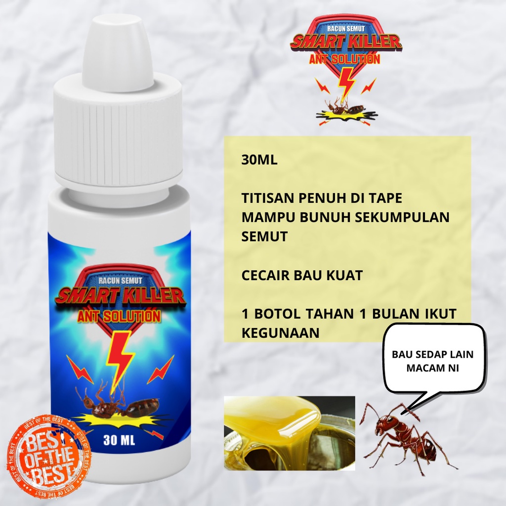 🔥SMART KILLER - Racun Semut 100% Semut Mati 🔥[SHIP WITHIN 24 HOUR ...