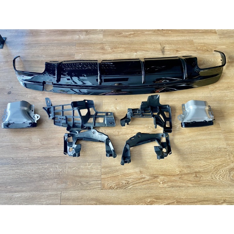 Mercedes Benz w117 prefacelift facelift AMG CLA45 Rear bumper diffuser ...