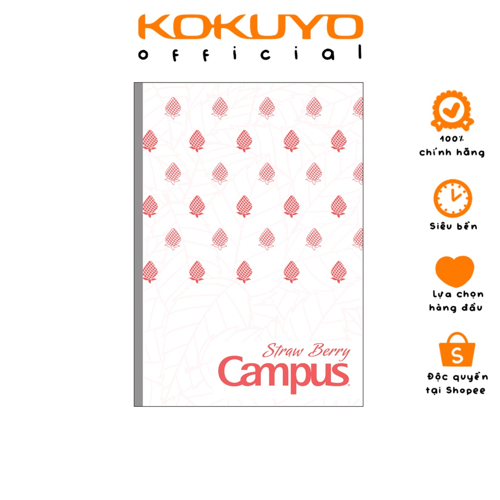 The Berry Notebook 200 Pages A4 Size NB-A4BE200 Campus | Shopee Malaysia