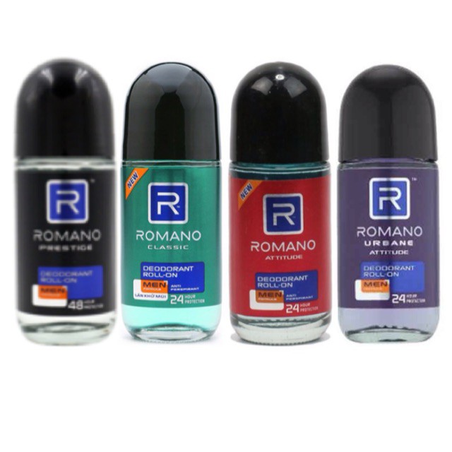 ROMANO DEODORANT ROLL ON - METRO PULSE / PRESTIGE / CLASSIC / URBANE ...