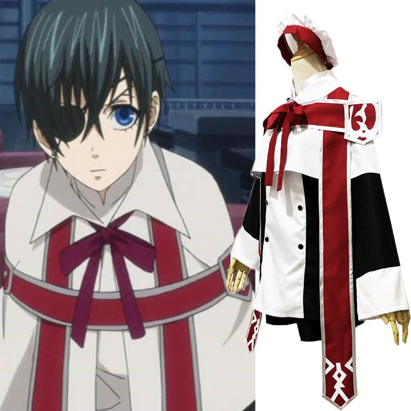 Black Butler Premium Anime Ciel Phantomhive Dress Cosplay Costume ...