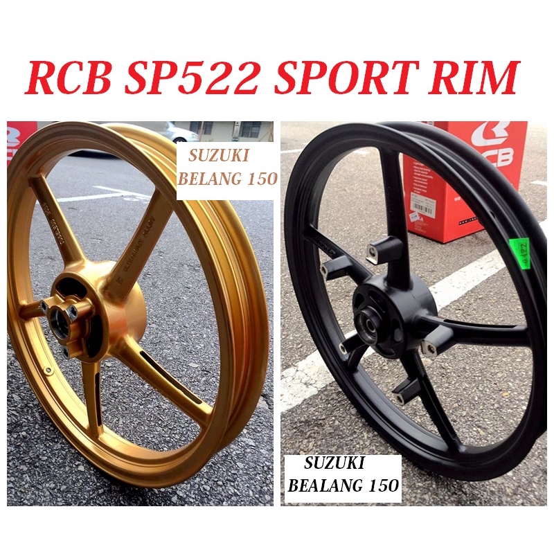 RCB SUZUKI SPORT RIM SP522 1.6/1.85 x 17" SUZUKI BELANG 150 RAIDER 150 ...