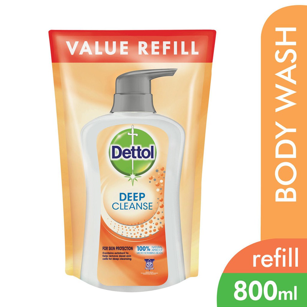 DETTOL DEEP CLEANSE [ VALUE REFILL ] 800ML | Shopee Malaysia