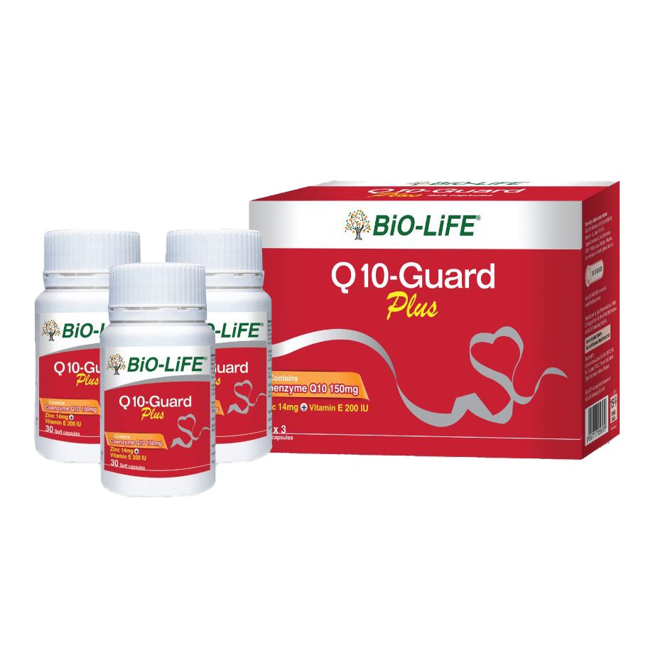 Biolife Q10 Guard Plus - (3x30's) [Exp: 04/2026] | Shopee Malaysia