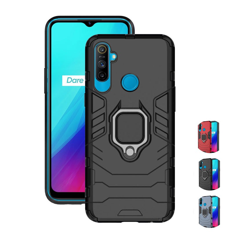 Case Realme C3 Shockproof Hard Protective Phone Realme C3 C 3 Casing ...