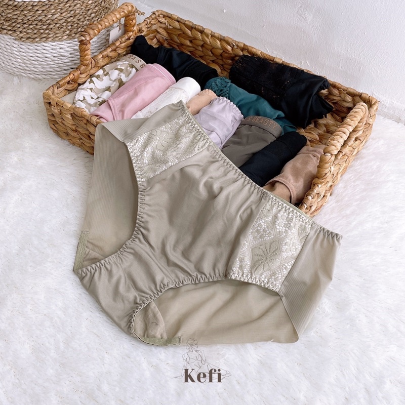 Kefi official store - YOENNA Midi Panties Seamless (RANDOM Color ...