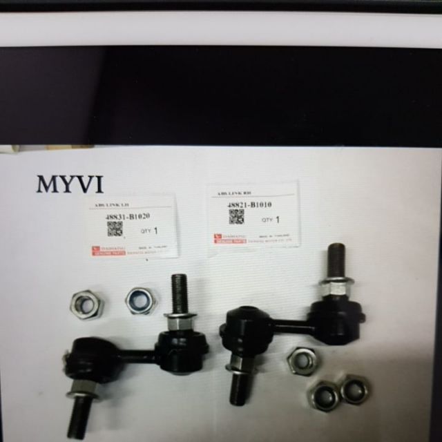 💯PERODUA MYVI,MYVI LAGI BEST FRONT ABSORBER LINK LH/RH (48821-B1010 ...