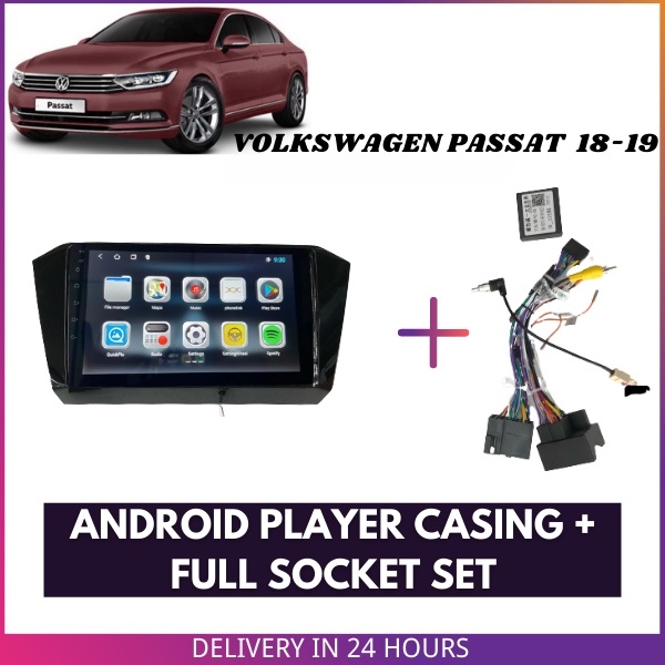 Android Player Casing 10" Volkswagen Passat 2018-2019 (with Canbus and ...