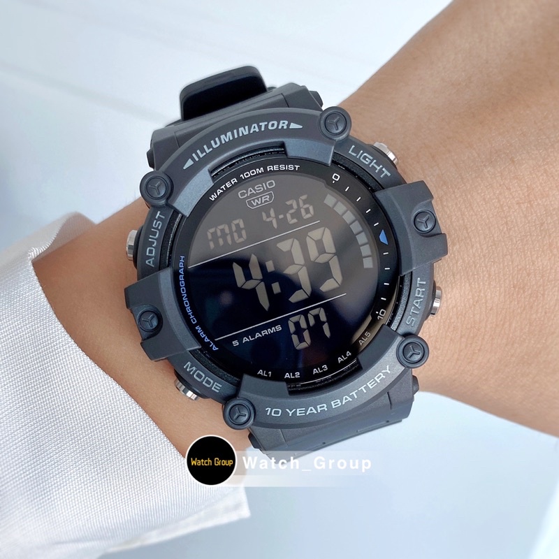 CASIO Big Size Sport Watch AE-1500WH-8B / AE-1500WH-8 / AE-1500 | Shopee Malaysia
