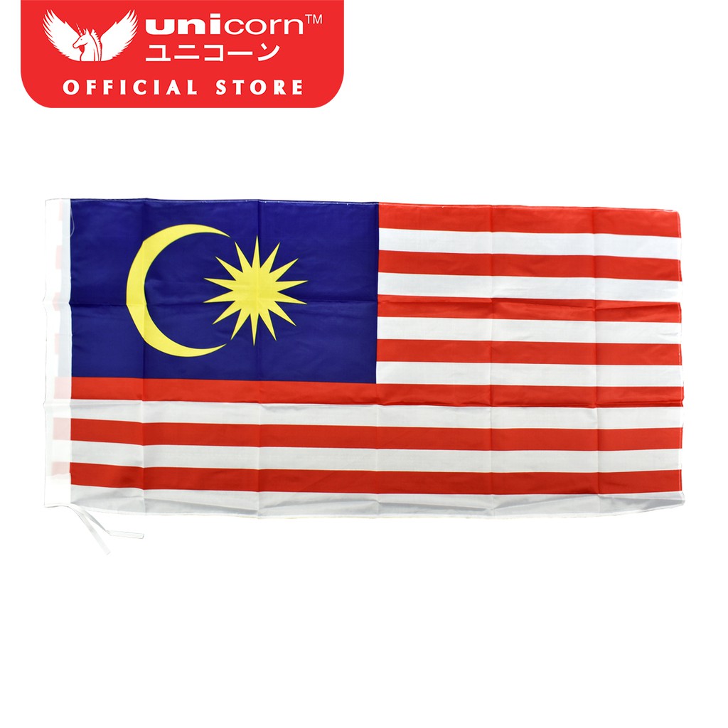 Unicorn Malaysia Flag (90cm x 180cm/3ft x 6ft) | Shopee Malaysia