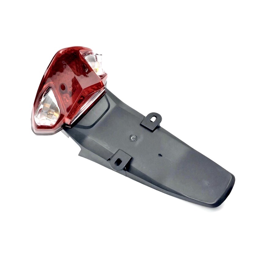 Tail lamp assy lampu belakang wave100r w100r rear fender muguard ...