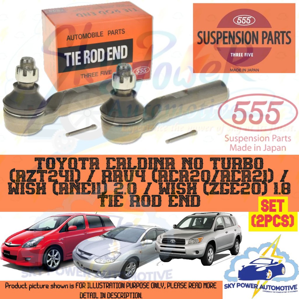 TOYOTA CALDINA (AZT241)/ RAV4(ACA20/ACA21)/WISH (ANE11) 2.0/ (ZGE20) 1. ...