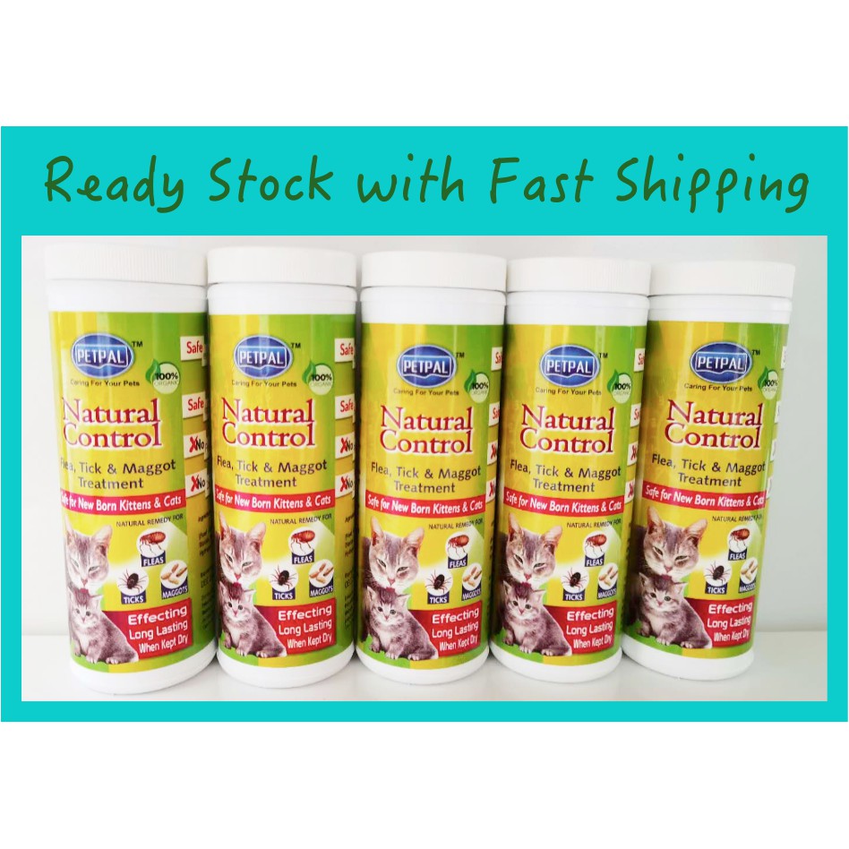 Petpal Natural Control Flea, Tick & Maggot Treatment Powder 60G ...