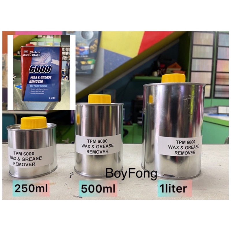 TOA Wax Remover 6000 250ml, 500ml, 1Liter (W6000) | Shopee Malaysia