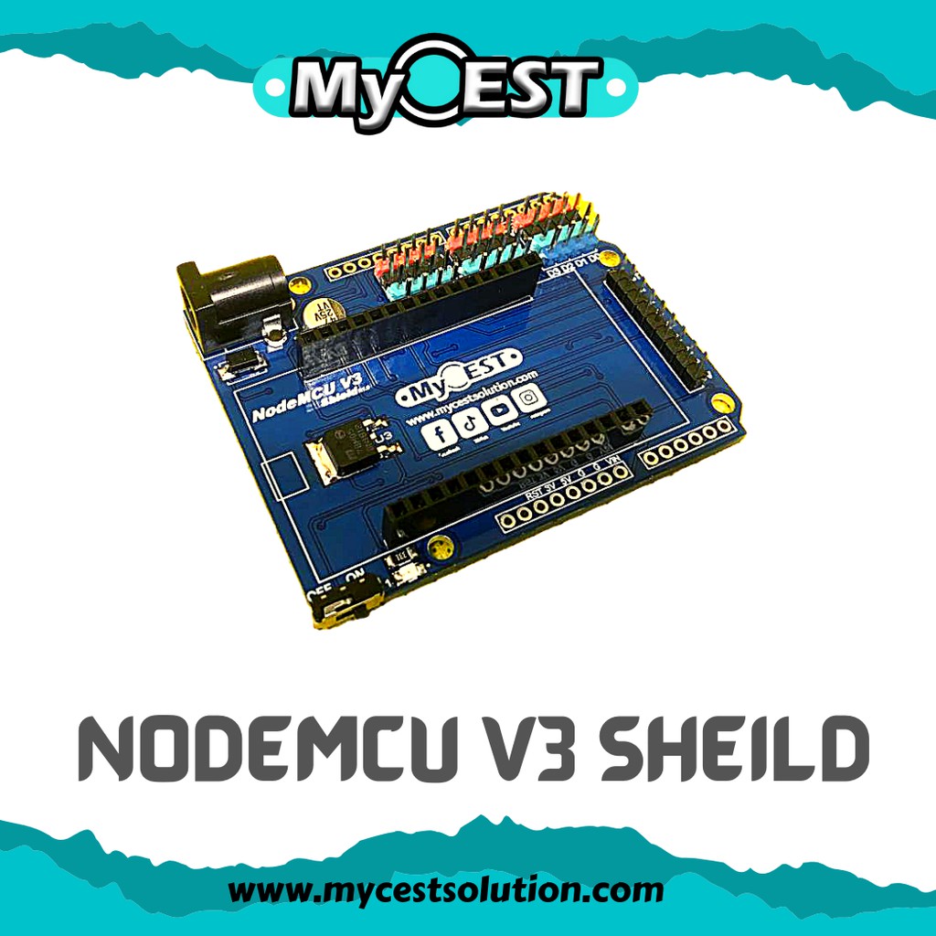 Nodemcu Shield MyCEST | Shopee Malaysia