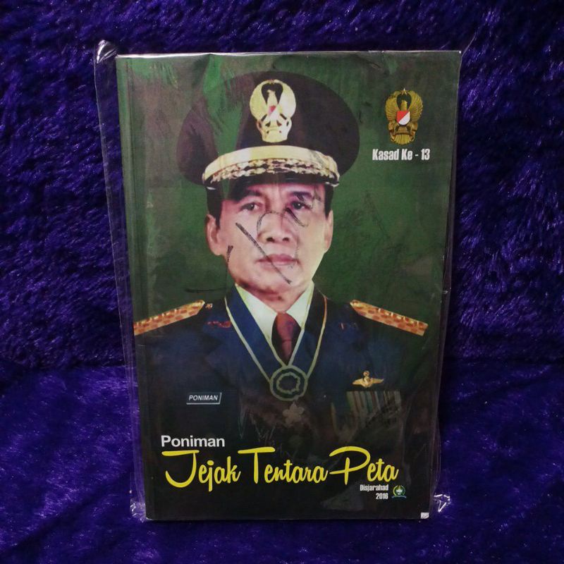 Poniman Biography Book - Army Track Map | Shopee Malaysia