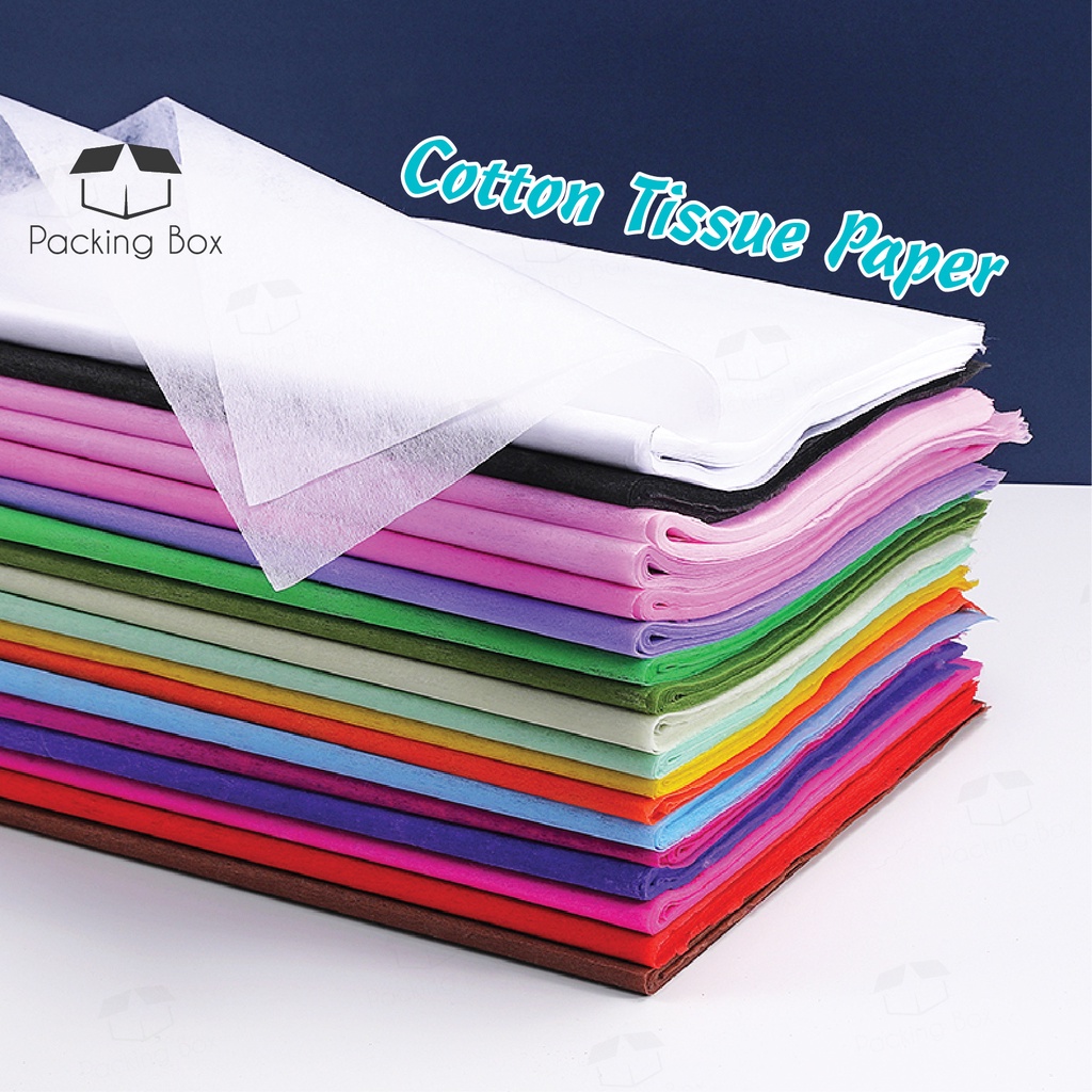 25-35pcs Cotton Paper Flower Wrapping Paper Bouquet Gift Packing Paper ...