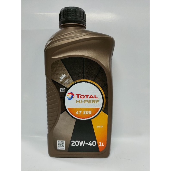 TOTAL 4T 300 20W40 HI-PERF (1 LITRE) | Shopee Malaysia