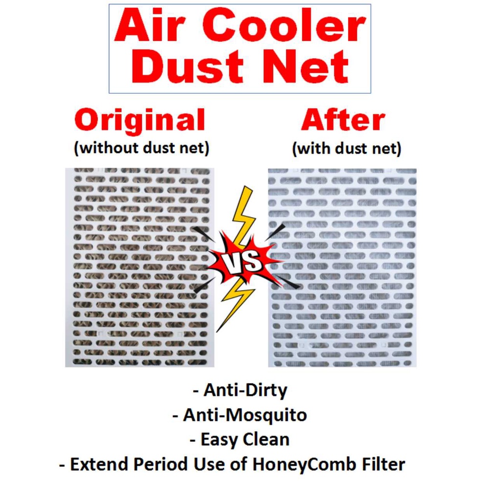Air Cooler Dust Net anti-dirty Anti-Mosquito net | Shopee Malaysia