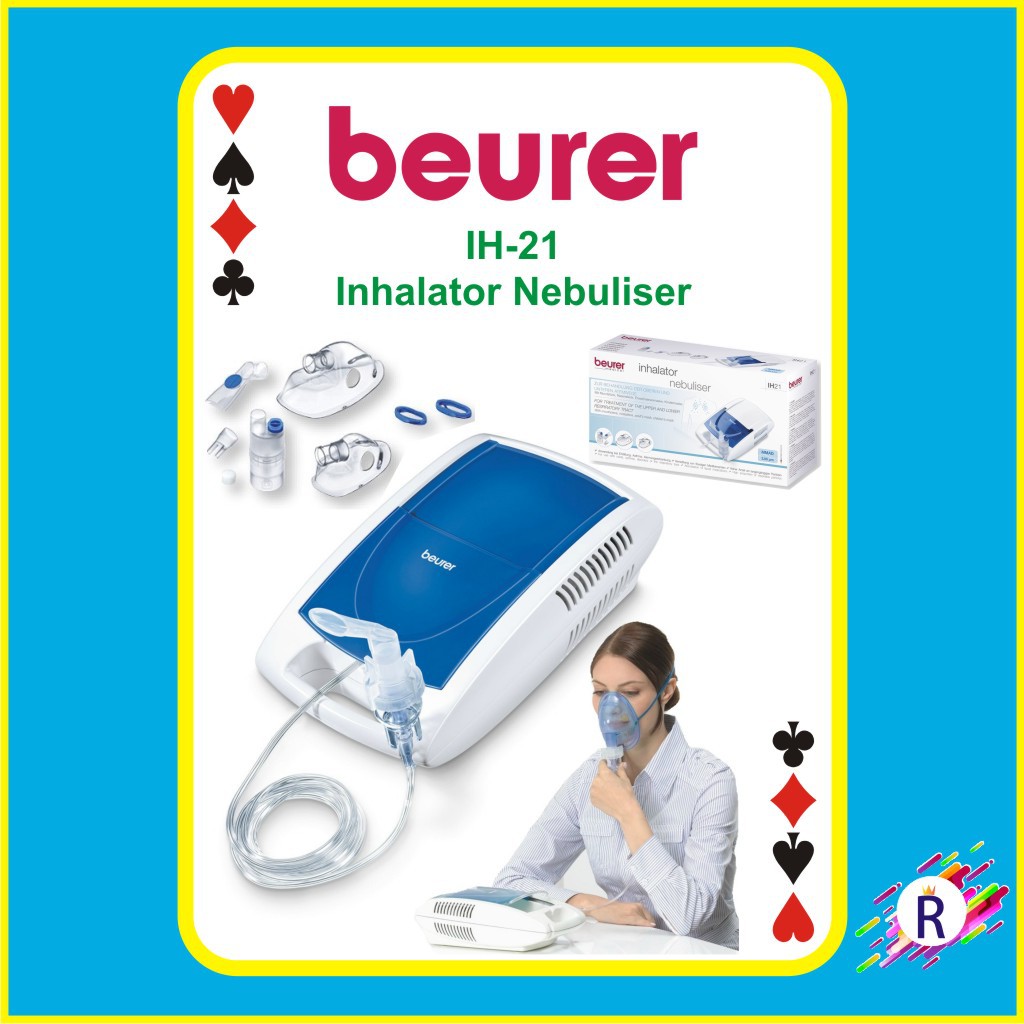 Beurer Ih-21 Inhalator Nebulizer Compressor Steam Therapy Inhalation ...