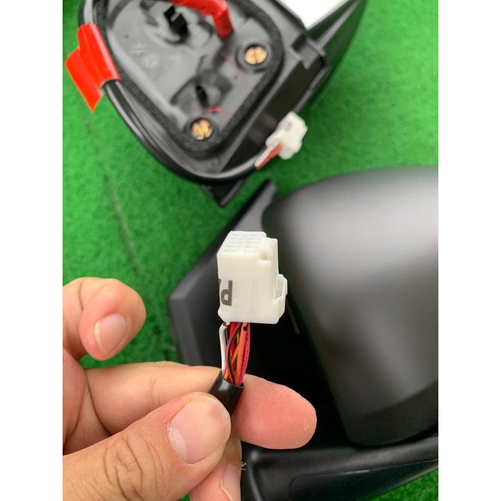 Side mirror auto flip with welcome light dellord ( Original 9 wiring ...