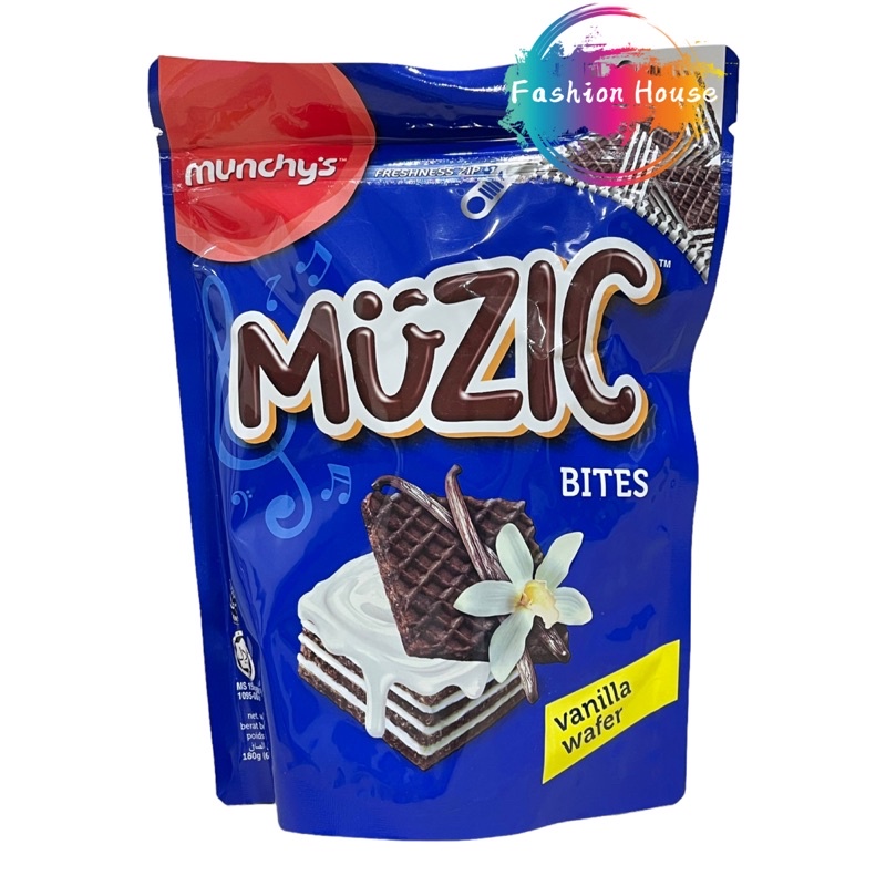 Munchy's Muzic Wafer - Chunky Chocolate Hazelnut / Peanut Hazelnut ...